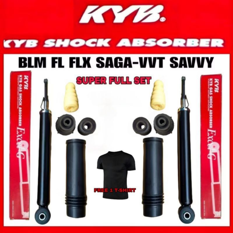 CS PROTON SAGA VVT 2016 , BLM FL FLX , SAVVY ABSORBER REAR 1SET=2PCS ...