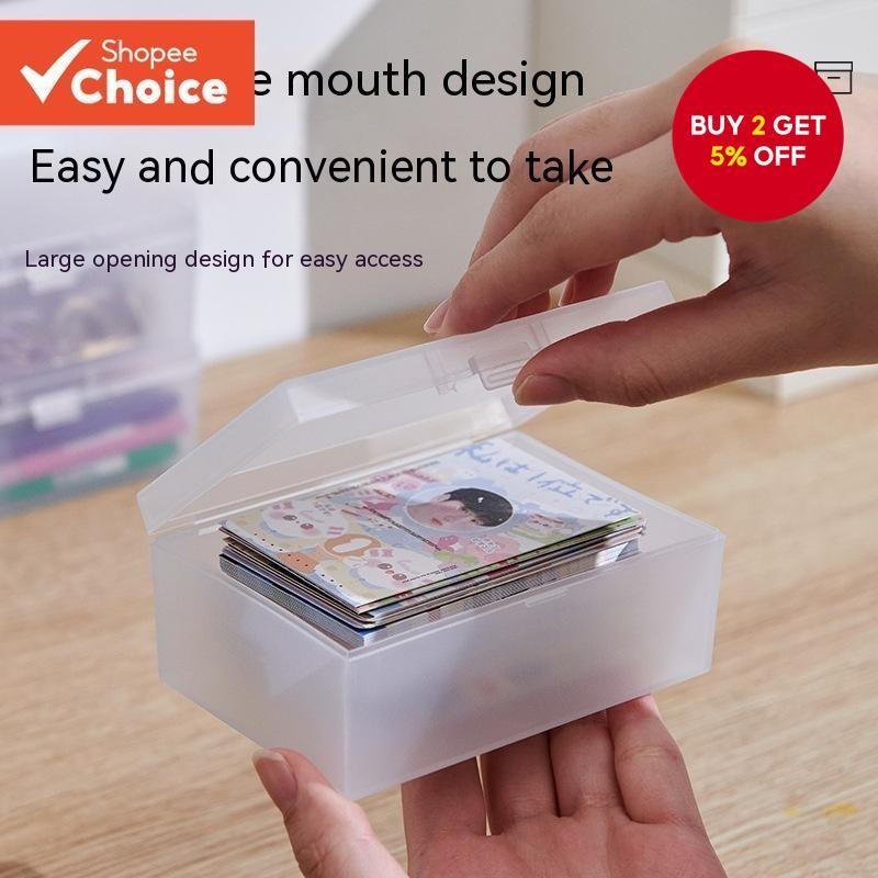 Cross-border Student Small Card Box Document Storage Box Card Film Box ...