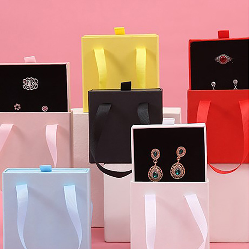 Portable Drawer Box Jewelry Box Jewelry Packaging Box High-grade ...