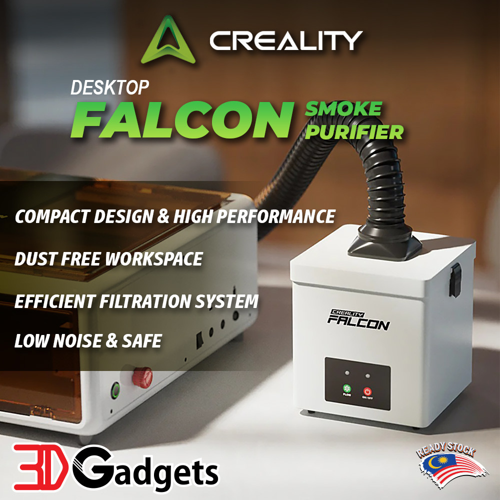 Creality Falcon Smoke Purifier YW45 40w Low Noise & Safe / Dust Free ...