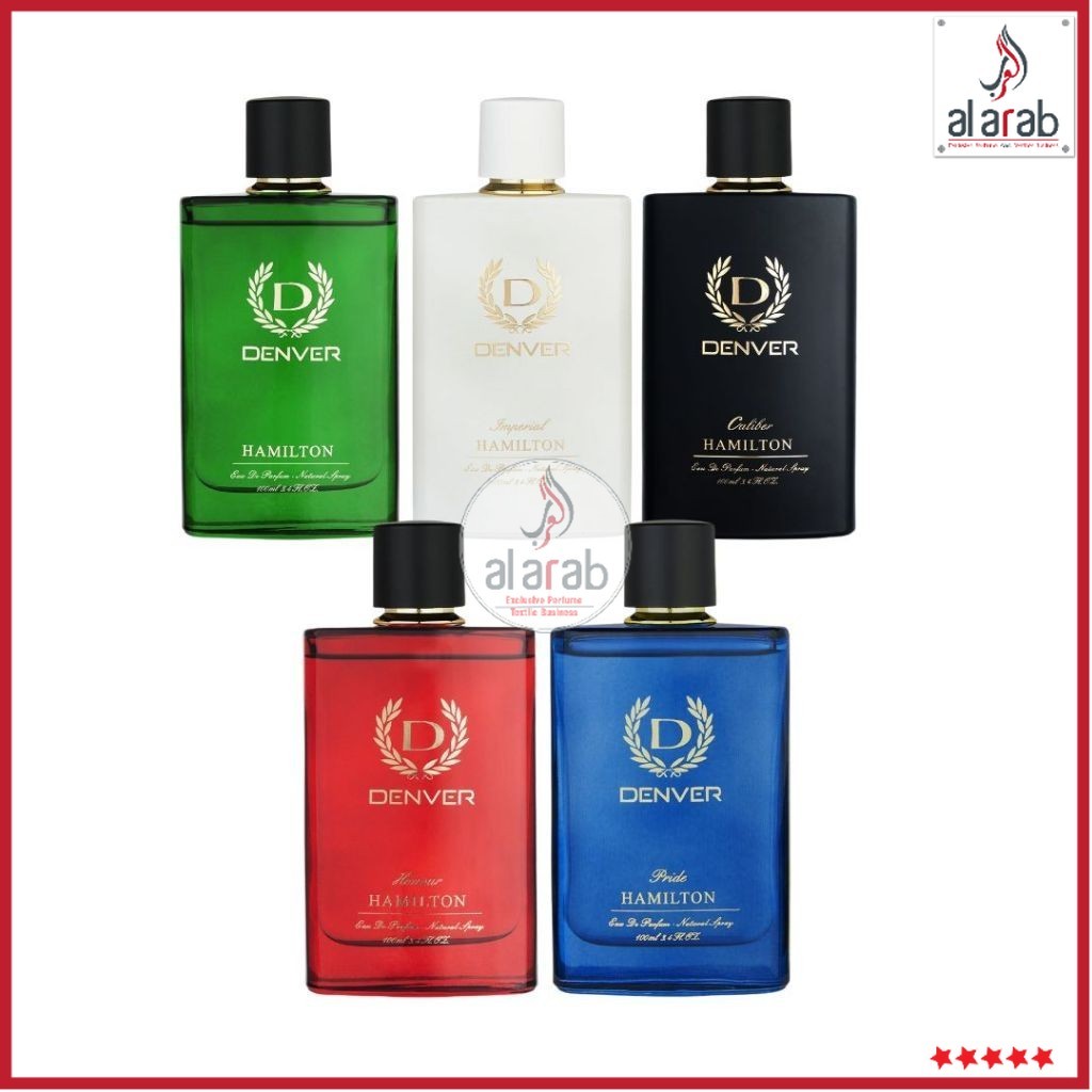 Denver Hamilton Pride, Honour,Imperial, Caliber Perfume For Men, 100ml ...