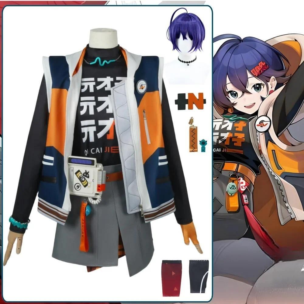 Zzz Belle Cosplay Zenless Zone Zero Belle Cosplay Costume Women Man ...