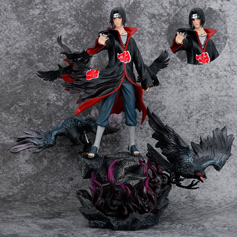 Tokoh Naruto Uchiha Itachi Model Akatsuki Itachi Hiasan Anime Hadiah ...