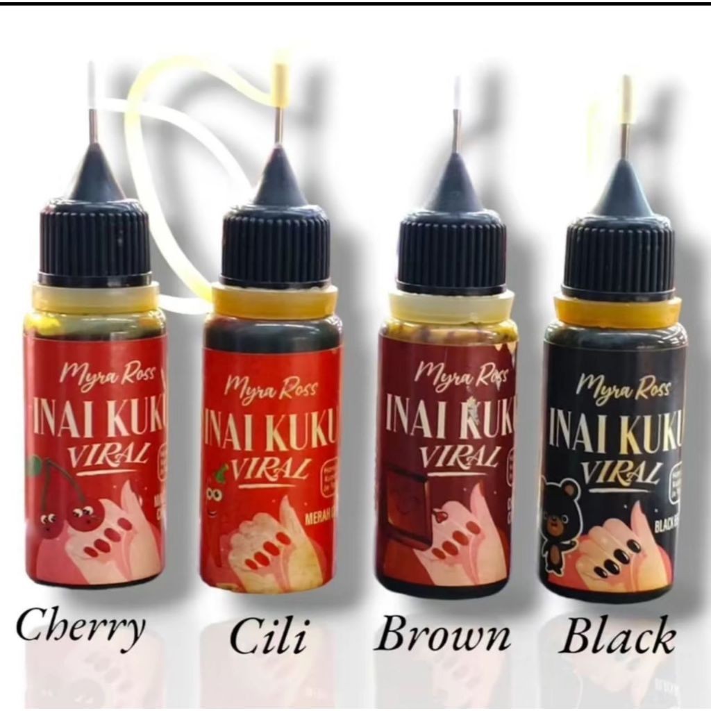 Golecha Inai Kuku Viral Myra Rose Tahan Lama Mesra Wudhuk Dan Sah Solar Halal | Shopee Malaysia