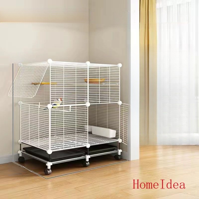 Birdcage Cockatiel Small Parrot Cage Dedicated Starling Big Drawing ...