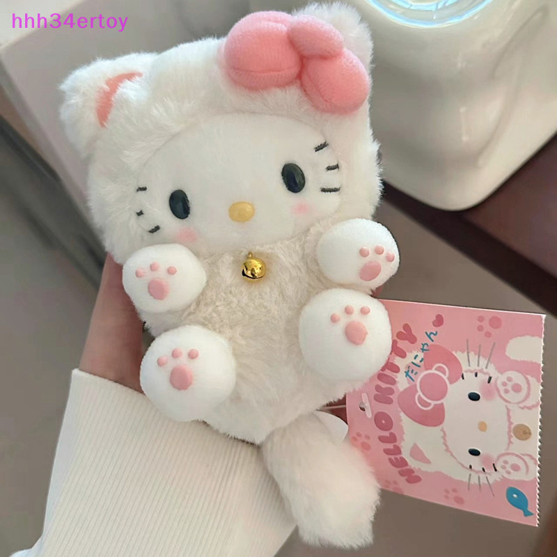 hhh34ertoy> Kawaii Sanrio Hello Kitty Plush Soft Stuffed Doll Keychain ...