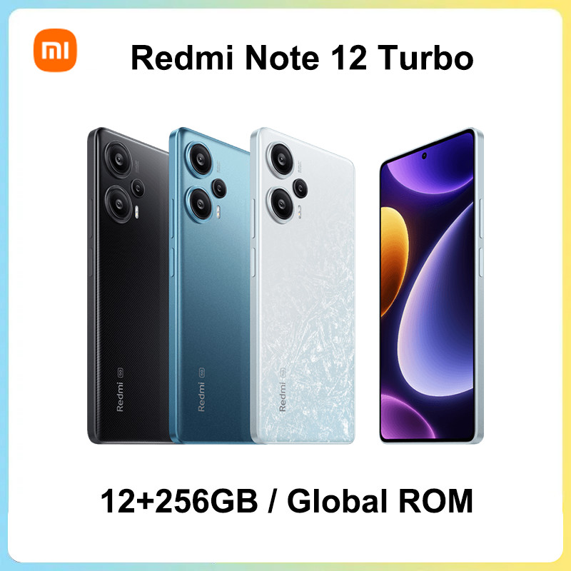 Xiaomi Redmi Note 12 Turbo 5G Smartphone | 12GB+256GB | Snapdragon 7 ...