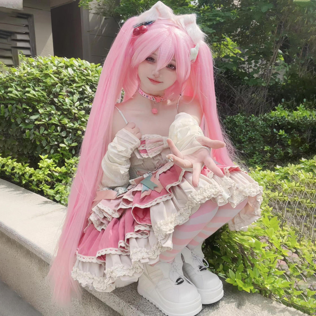 Hatsune Miku Sakura cos Girl Anime Universal Mao Niang Style 1 Meter ...