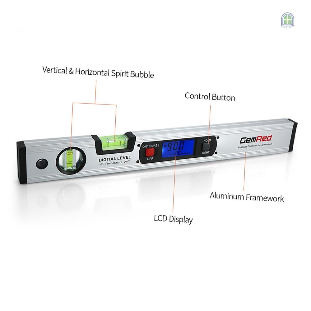 Leveling Instrument Spirit Bubble Finder Digital Leveling & Magnetic ...