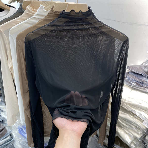 inner baju lengan panjang baju inner lengan panjang Kolar Cerucuk Seksi ...