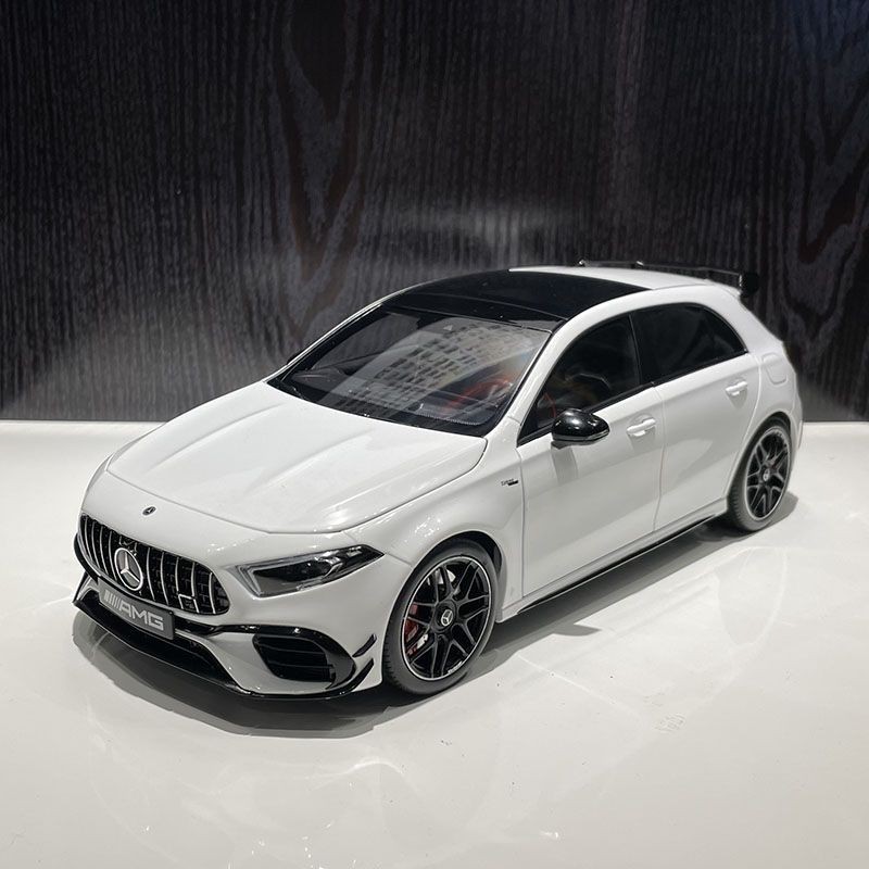 Nzg KENGFAI Benz A45 Car Model 1: 18 Benz A45 AMG Benz Alloy Car Model ...