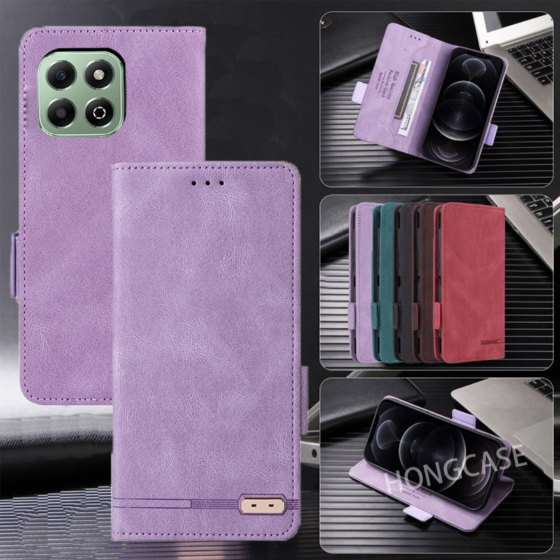Casing For honor X6B 4G honorX6B X6 6B 2024 Flip Phone Case Leather ...