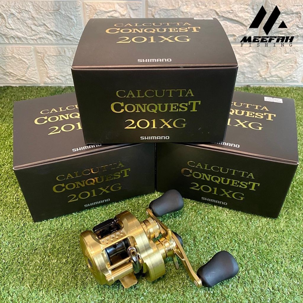 22' SHIMANO CALCUTTA CONQUEST 201XG - BC Jigging Fishing Reel | Shopee ...