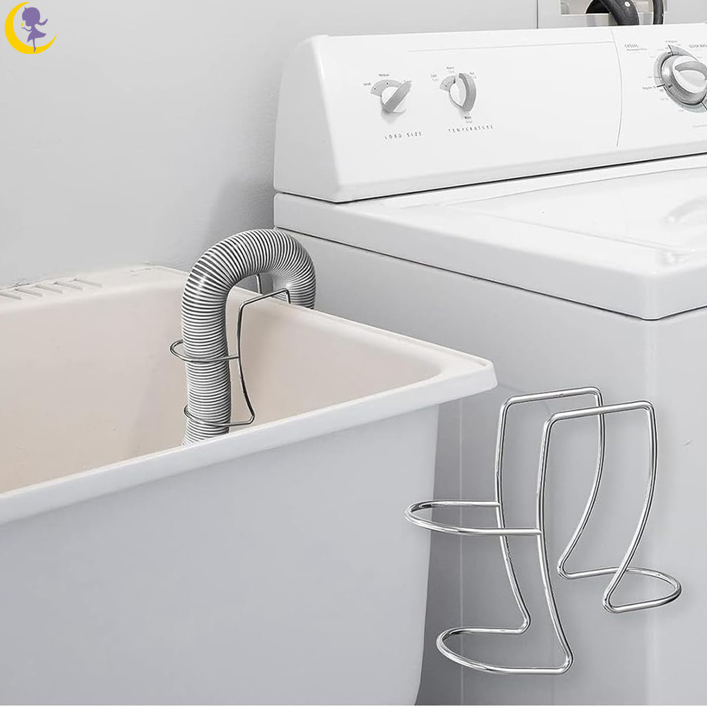 【YIDEA】Washing Machine Drain Hose Holder, Adjustable Clamp Hook Hose ...