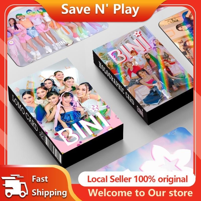 30Pcs/Box BINI Photocards Two-sided LOMO Card Photocards | Shopee Malaysia
