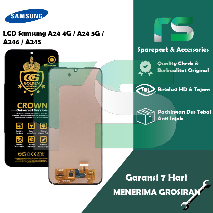Lcd SAMSUNG A24 (4G/5G) / A245 / A246 FULLSET COMPLETE LCD SAMSUNG A24 ...