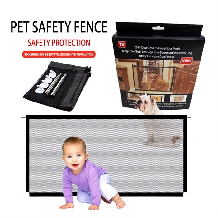 Pet Safety Guard Rail: Home Railing Isolation for Dogs & Cats | Puppy ...