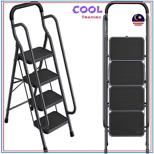 P 4 Steps Heavy Duty Ladder With Handrails And Without Handrails Big ...