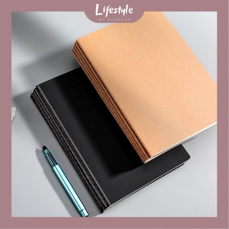 Buku Tulis Buku Latihan Buku Nota Exercise Book Black Cover Notebook A5 ...