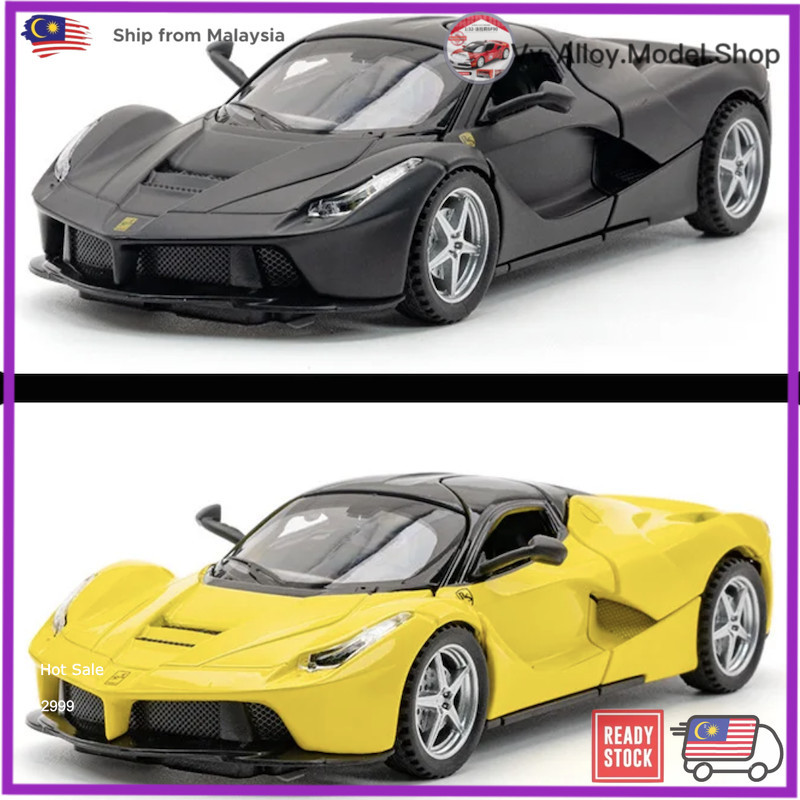 Alloy Model Car 1:32 Scale Ferrari Laferrari Sports Alloy Diecast ...
