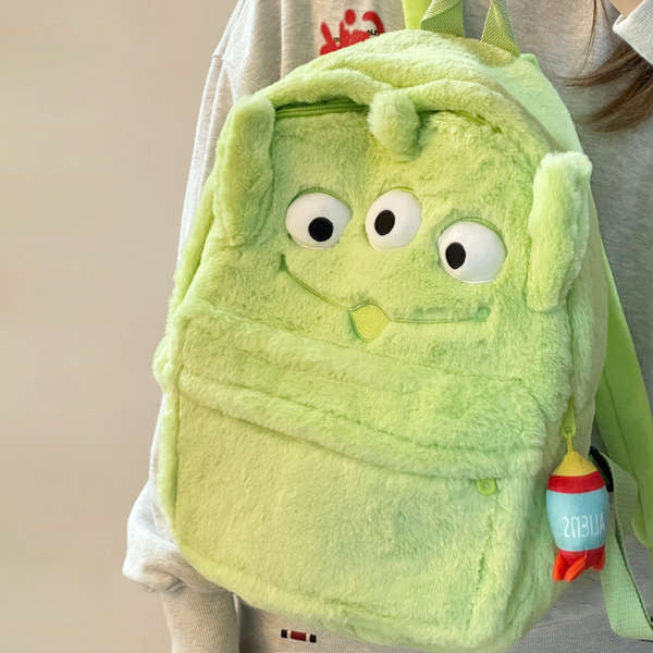 bag sekolah beg sekolah Beg galas lucu tiga dimensi raksasa tiga mata ...