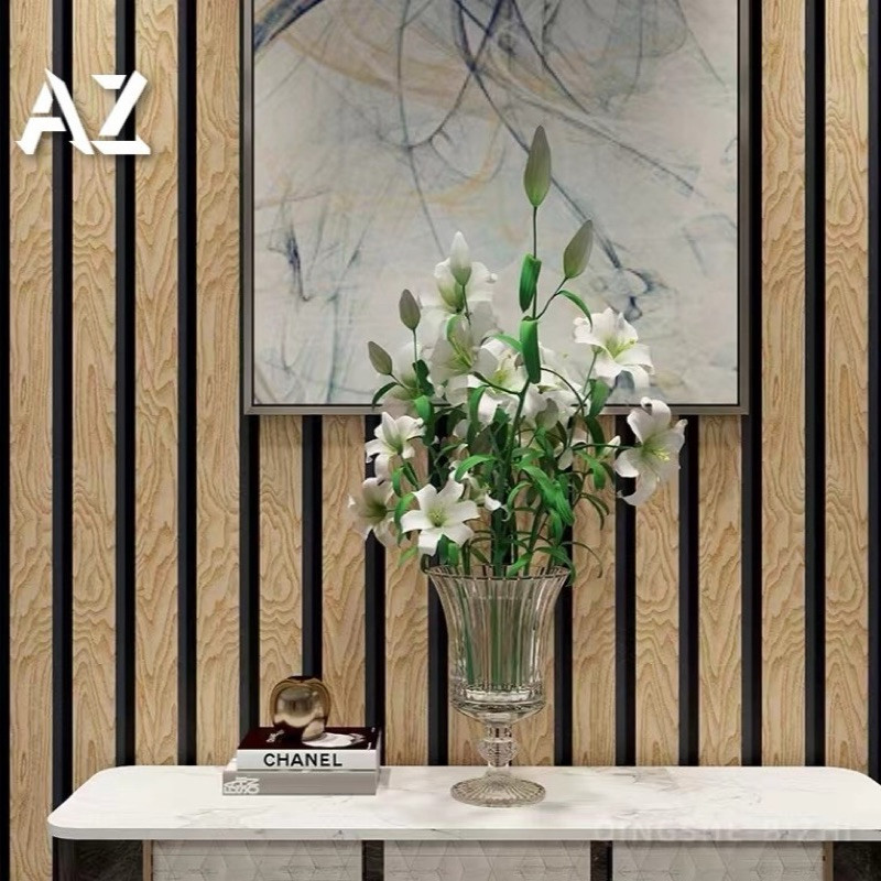 Amora ELEGANT Elegant Striped Wall Wallpaper 8m to 9m x 45cm | Shopee ...