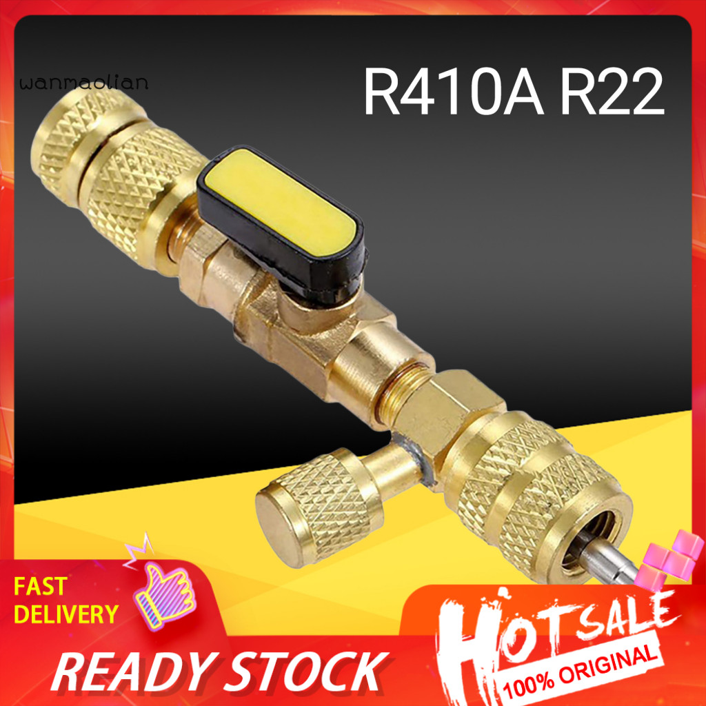 Portable Air Control Valve Tool for Auto Dual Size SAE Port Valve Core ...