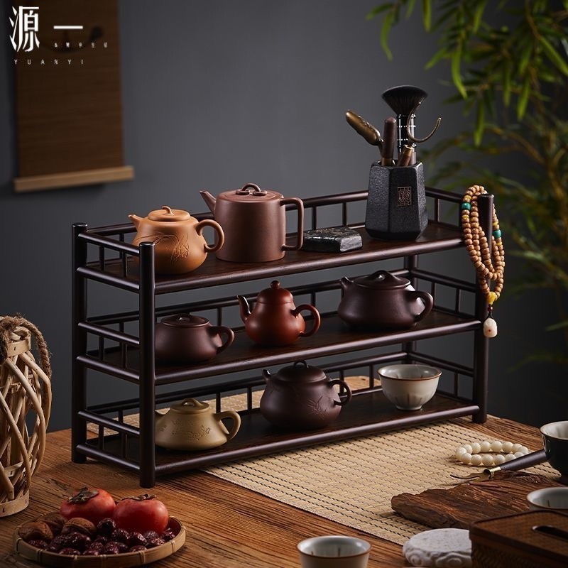Desktop Bogu rack small Table tea set rack Display Cabinet tea Cabinet ...