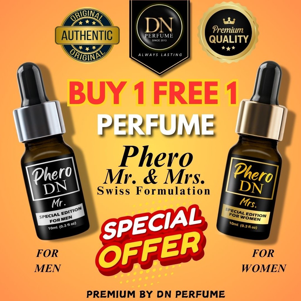 { BUY 1 FREE 1 } MR and MRs. Phero by DN Perfume ( Premium Pheromone ...