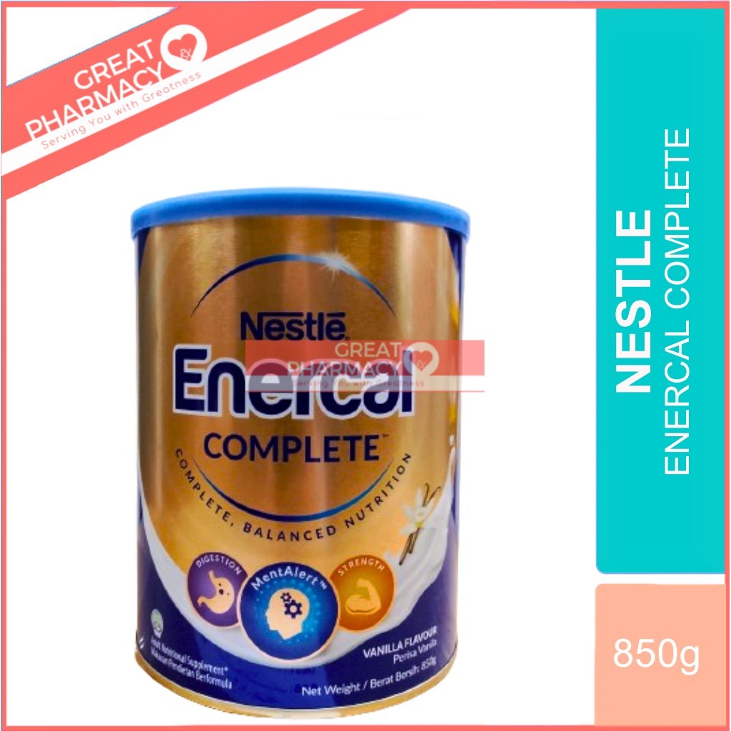 Enercal Plus Vanilla Flavor 850G (Exp: Year 2026) NEW PACKAGING ...