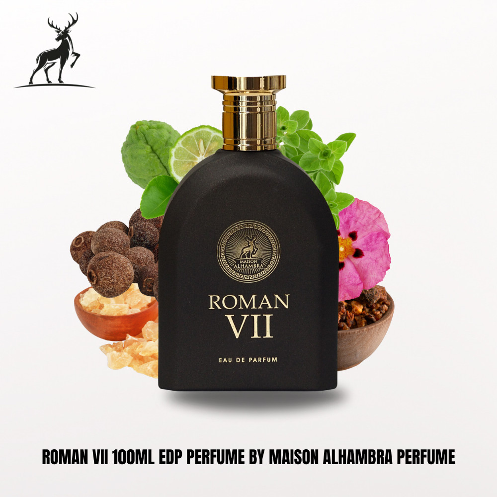 Roman Vii 100ml edp Perfume by Maison Alhambra perfume (gift package ...