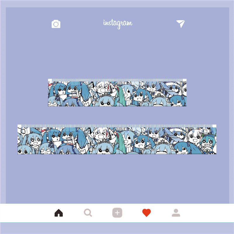 [Cute Ruler Stationery] Hatsune miku miku Campus Stationery Student ...