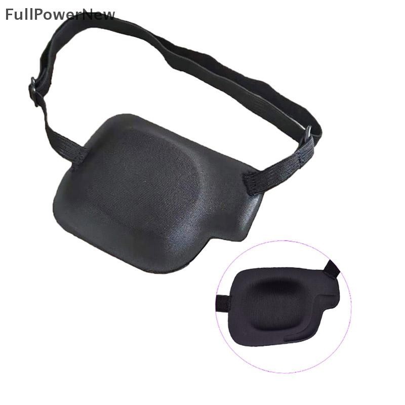 Full Pirate Eye Patch Unisex Black Single Eye Patch Eyepatch One Eye ...