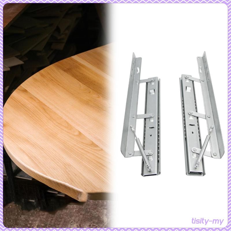 [TisityMY] Dining Table Slide Heavy Duty Folding Extendable Furniture ...