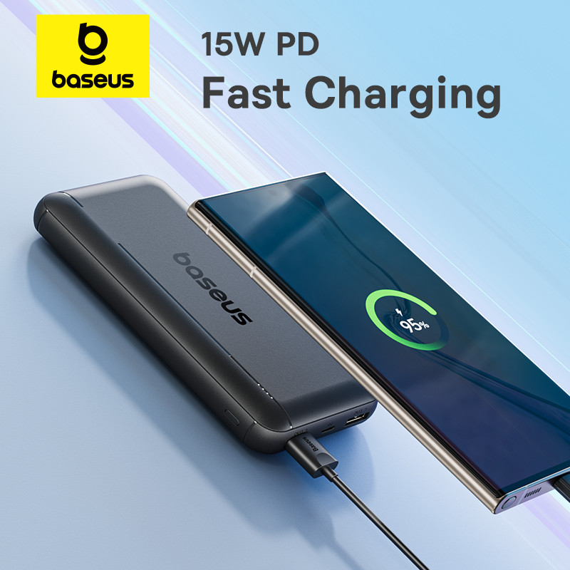 Baseus Lipow 20000mAh Powerbank 15W Fast Charging Power Bank | Shopee ...