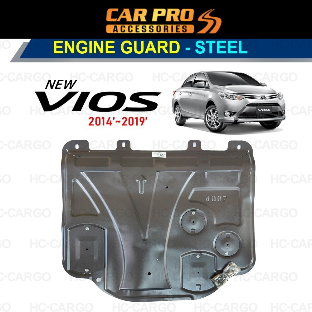 Toyota Vios 2014 - 2019 Metal Steel Shield Engine Under Lower Cover ...