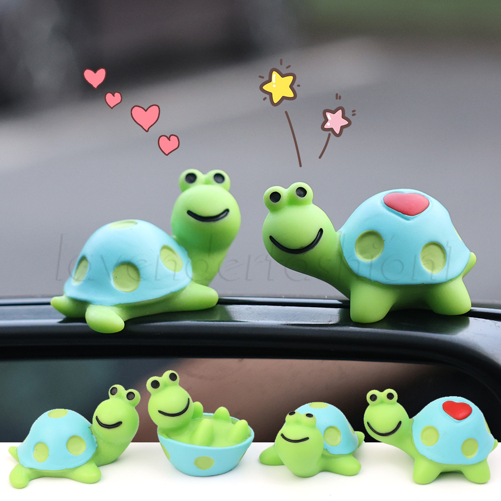 Creative Resin Car Little Tortoise - Cartoon, Durable, Cute - for ...