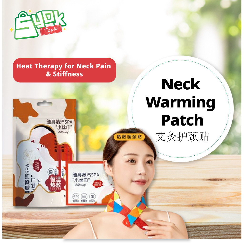 [Neck Warming Patch] Heat Therapy for Neck Pain & Stiffness Soothe ...