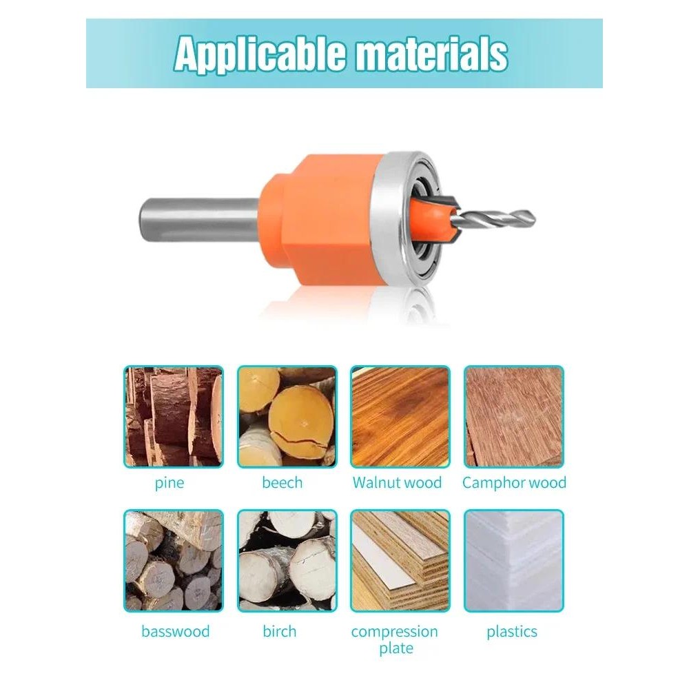 Single Hole Punch 8mm Heavy Duty Hole Puncher Bit Set Portable Hole ...