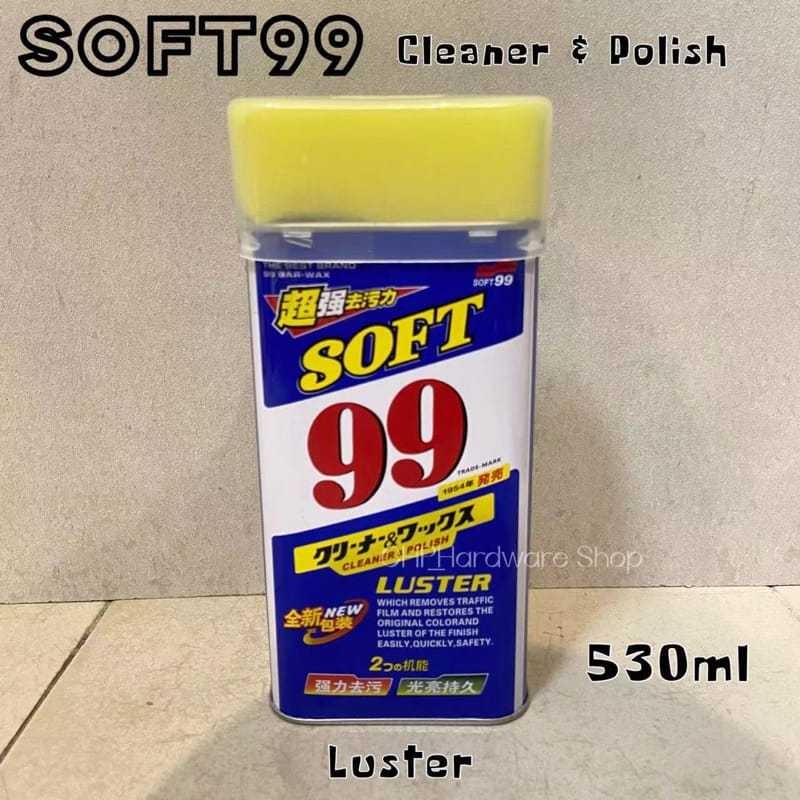 Low Price!! SOFT99 LUSTER CLEANER WAX 530ML cleaner & Wax quality same ...