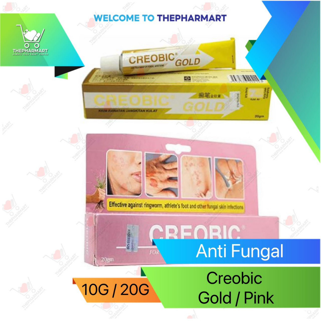 Creobic Gold (10g / 20g) for treatment of Fungal Infection kurap ...
