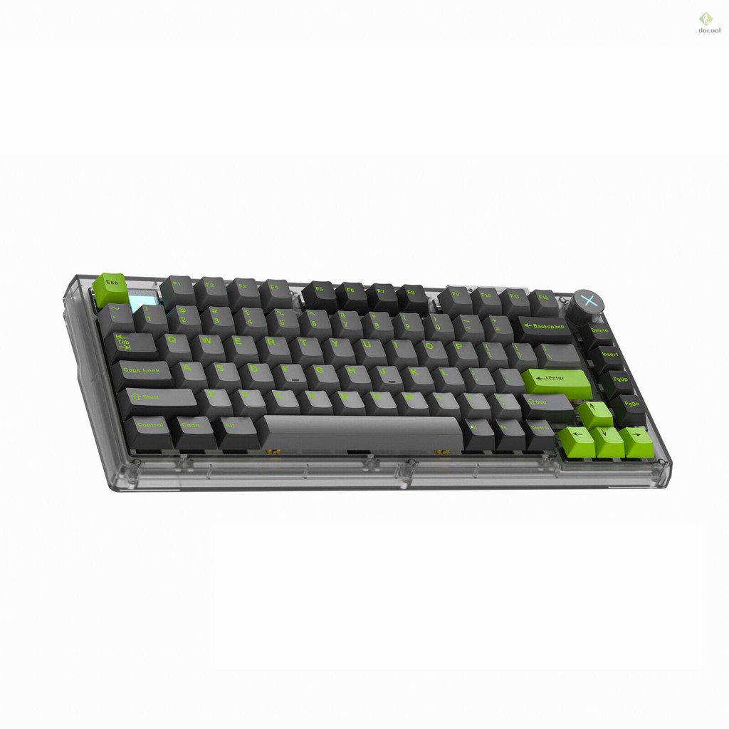 Darmoshark Tri-mode Mechanical Keyboard K81 Wireless Keyboard RGB Full ...