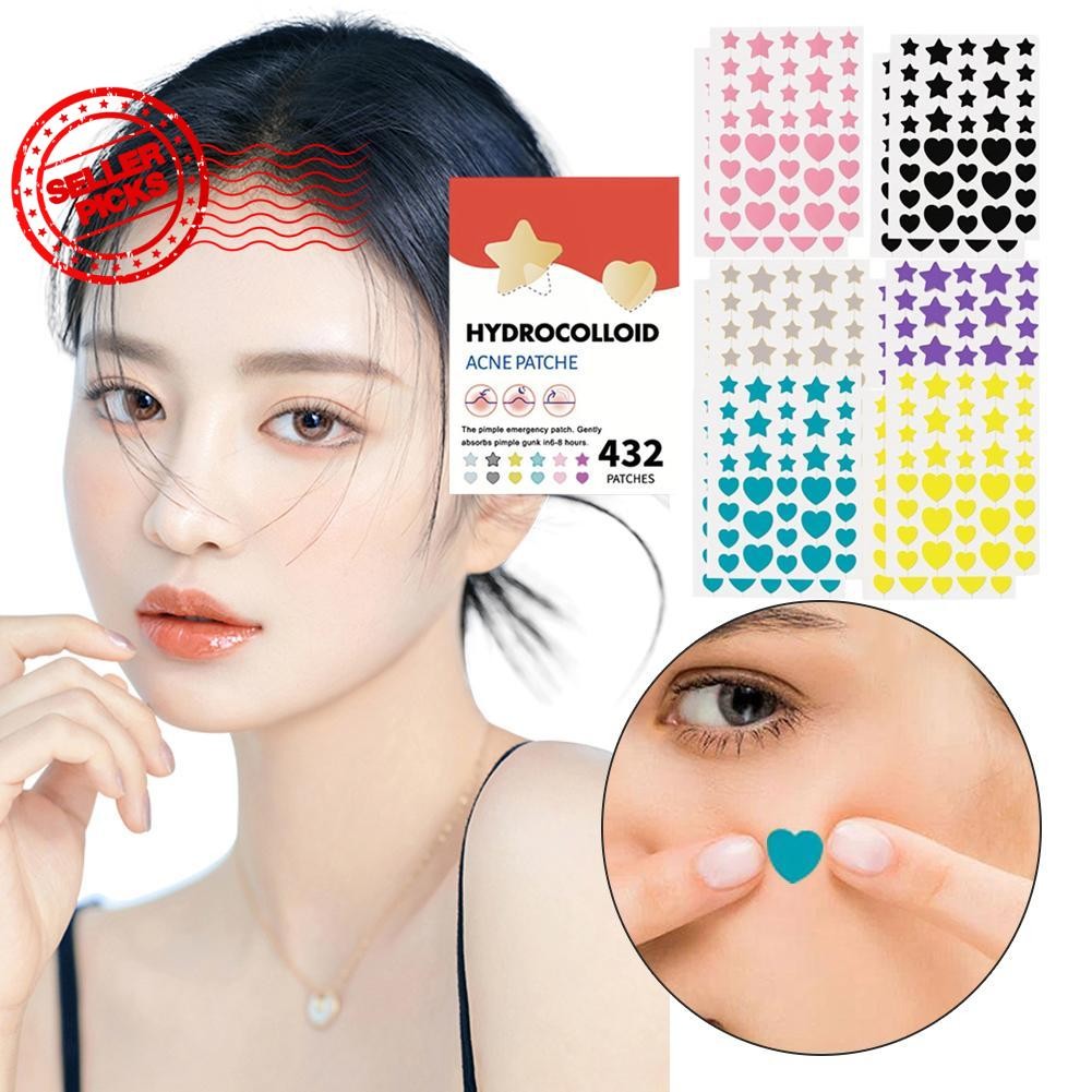 Large Size Star Love Acne Patch Mild And Non-irritating Marks Acne ...