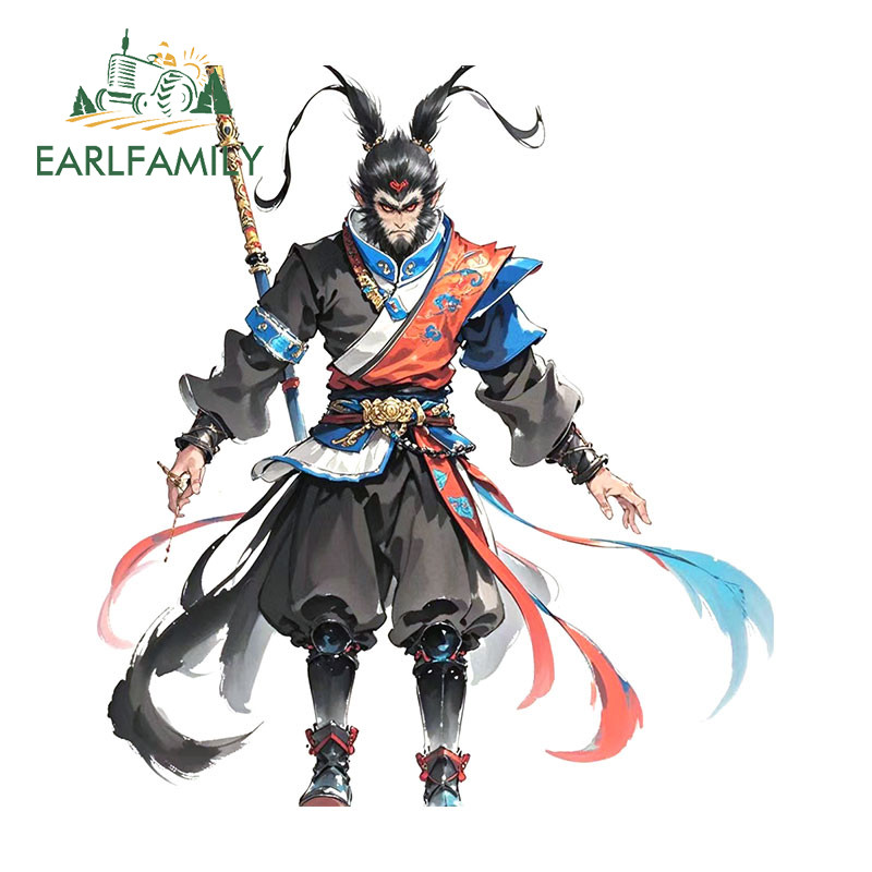 EARLFAMILY 13cm Black Myth Wukong Western Style Car Stickers ...