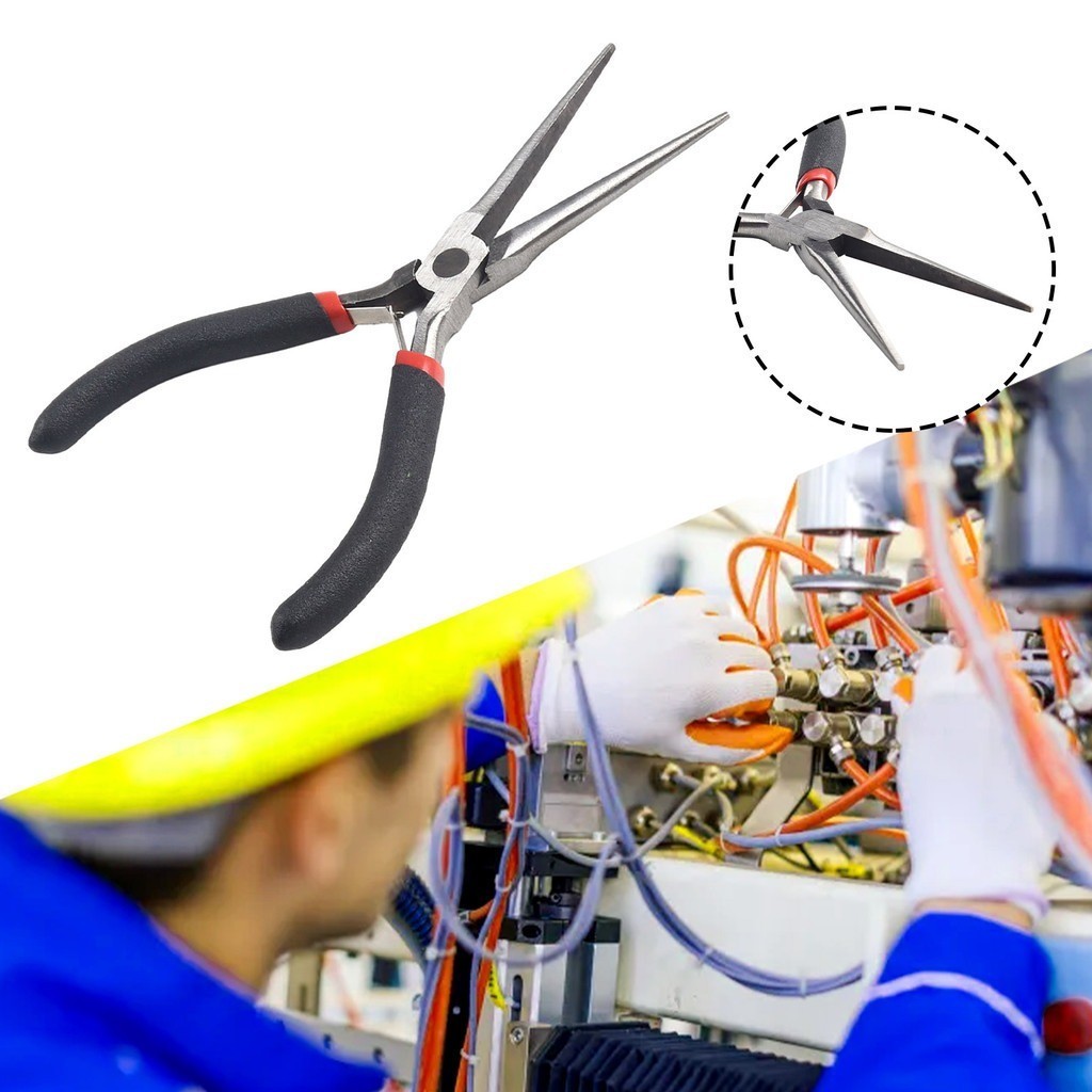 15cm Electronic Wire Cable Crocodile Clamp Pliers Tension Clamp Twist ...