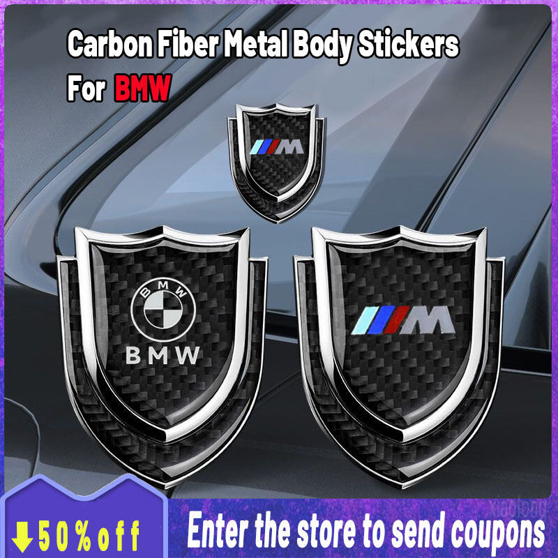 High quality Car Logo Emblem Badge Chrome Sticker 3D Metal Carbon Fiber ...