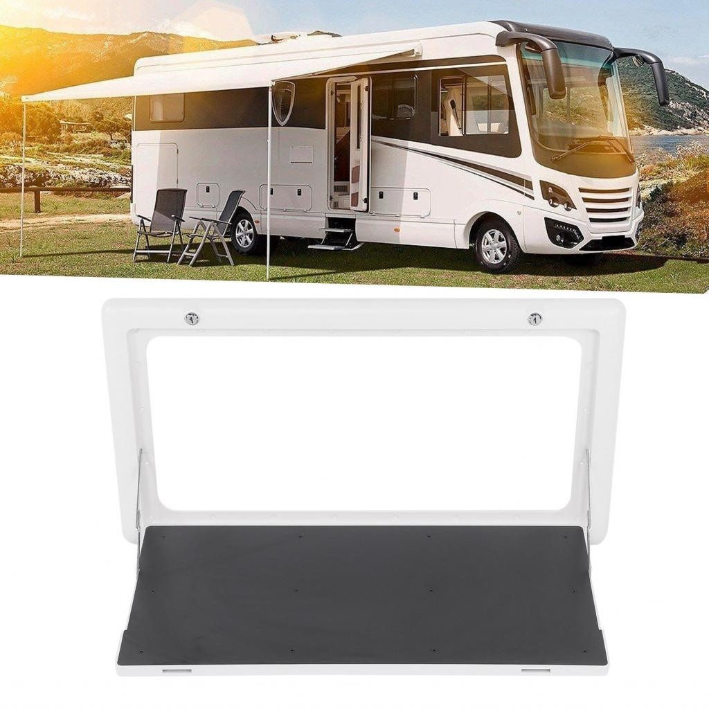 Houglamn Foldable Desk 12V 2 Keys Rv Folding Table Double Lock for ...