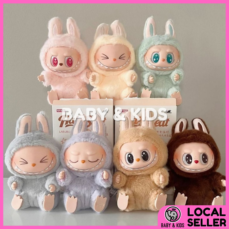 VERSION 2 Labubu Have A Seat Plush Vinyl PopMart Blind Box OEM Premium Plushie Trendy Doll ...