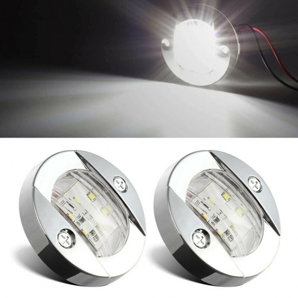 LED Stern Lights Waterproof White Cockpit Light Lamp Wide luminous ...