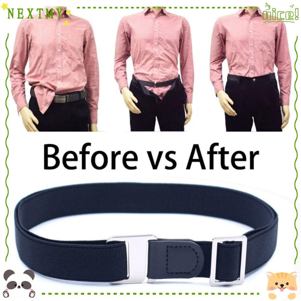 NEXTMY Shirt Holder Straps, Non-slip Wrinkle-Proof Shirt Stay Best Belt ...